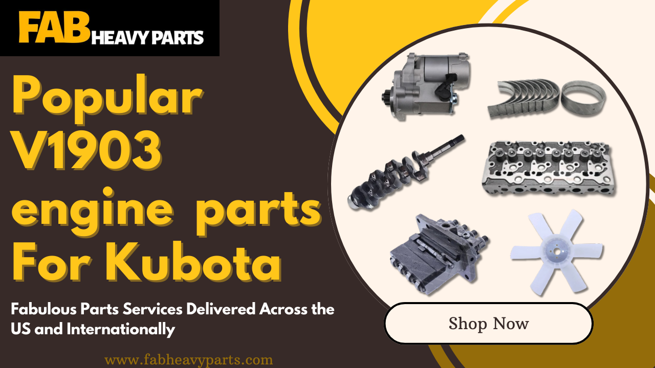 Popular V1903 engine parts For Kubota – Fab Heavy Parts