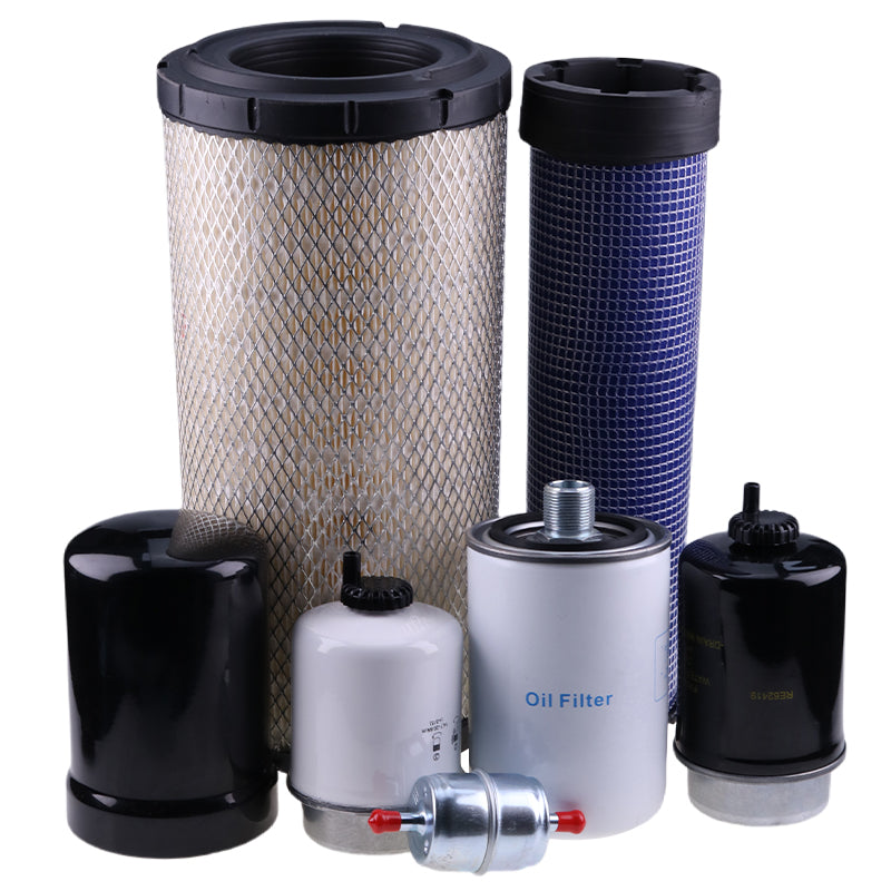 500/1000 Hour Filter Kit Fits for John Deere 4045D PowerTech Engine 31 ...