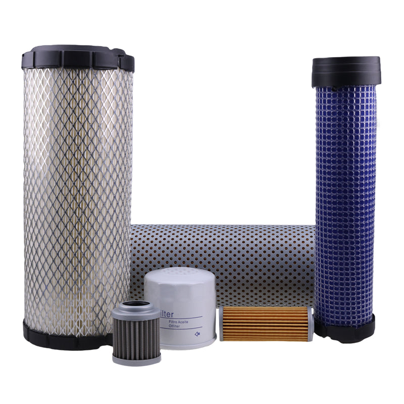 500 Hours Filter Kit Fits for John Deere Excavator 26G (PIN:1FF026GX-K ...