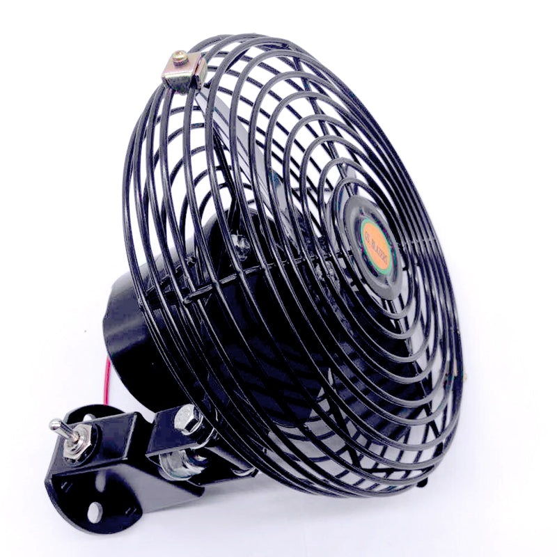 24V 6 Inch Cab Fan Air Circulating Fan for Excavator Loader Backhoe Tr ...