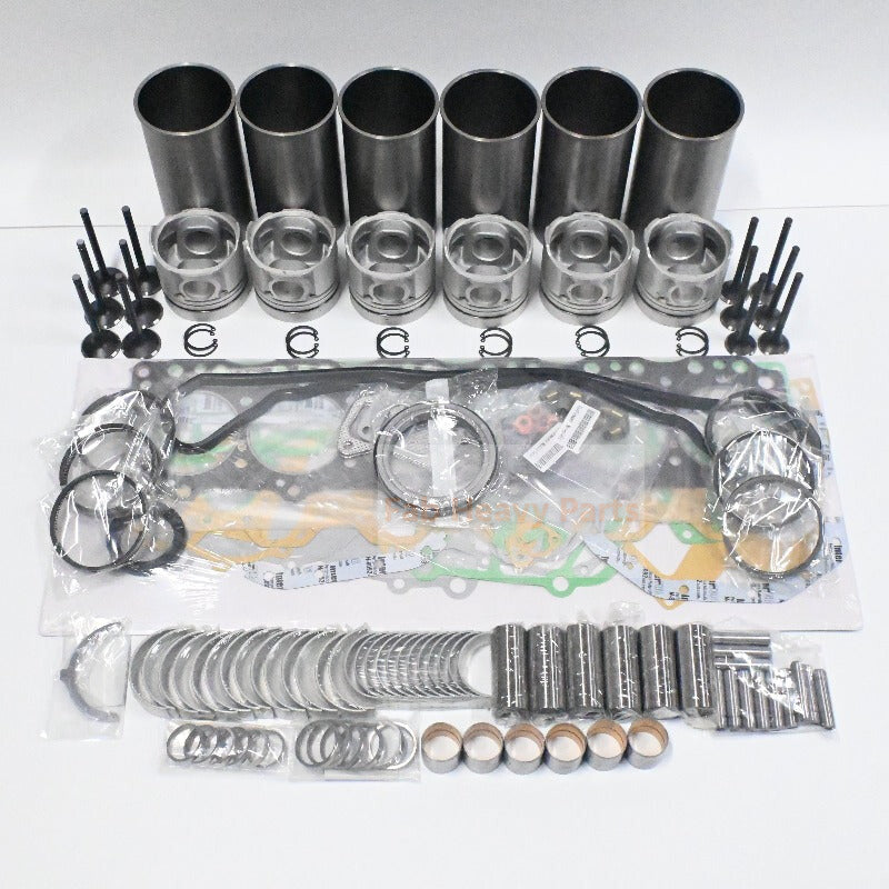 Overhaul Rebuild Kit Doosan Daewoo DB58T DB58TIS Engine SOLAR 225LC 13 ...