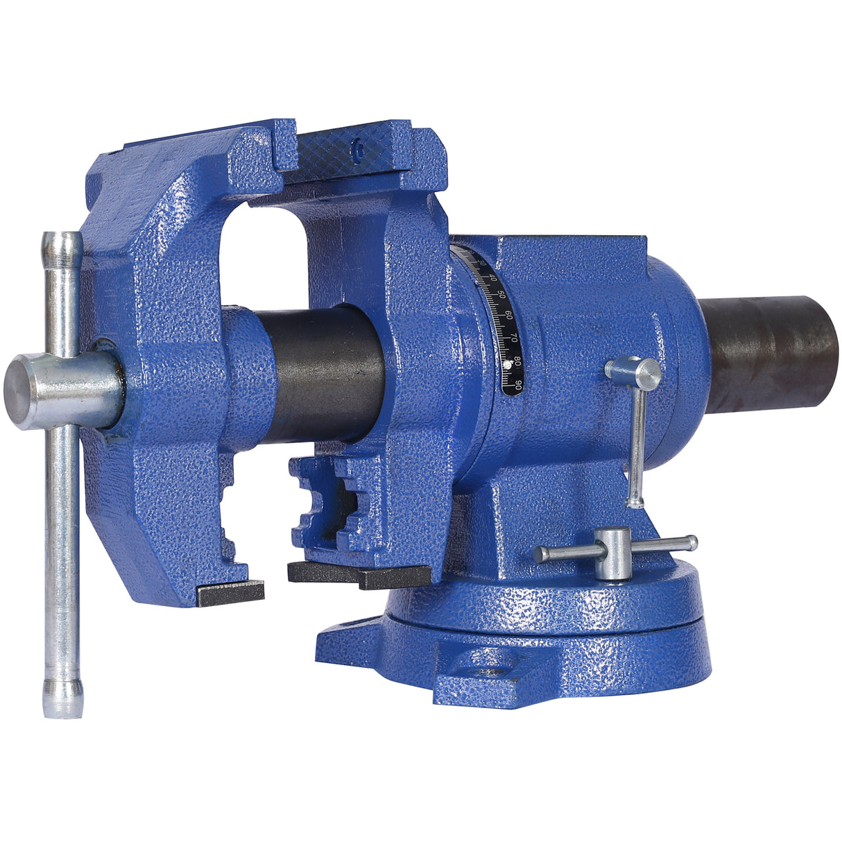 5" Multi-Jaw Rotating Bench Vise Multipurpose 360-Degree Rotation Clam ...