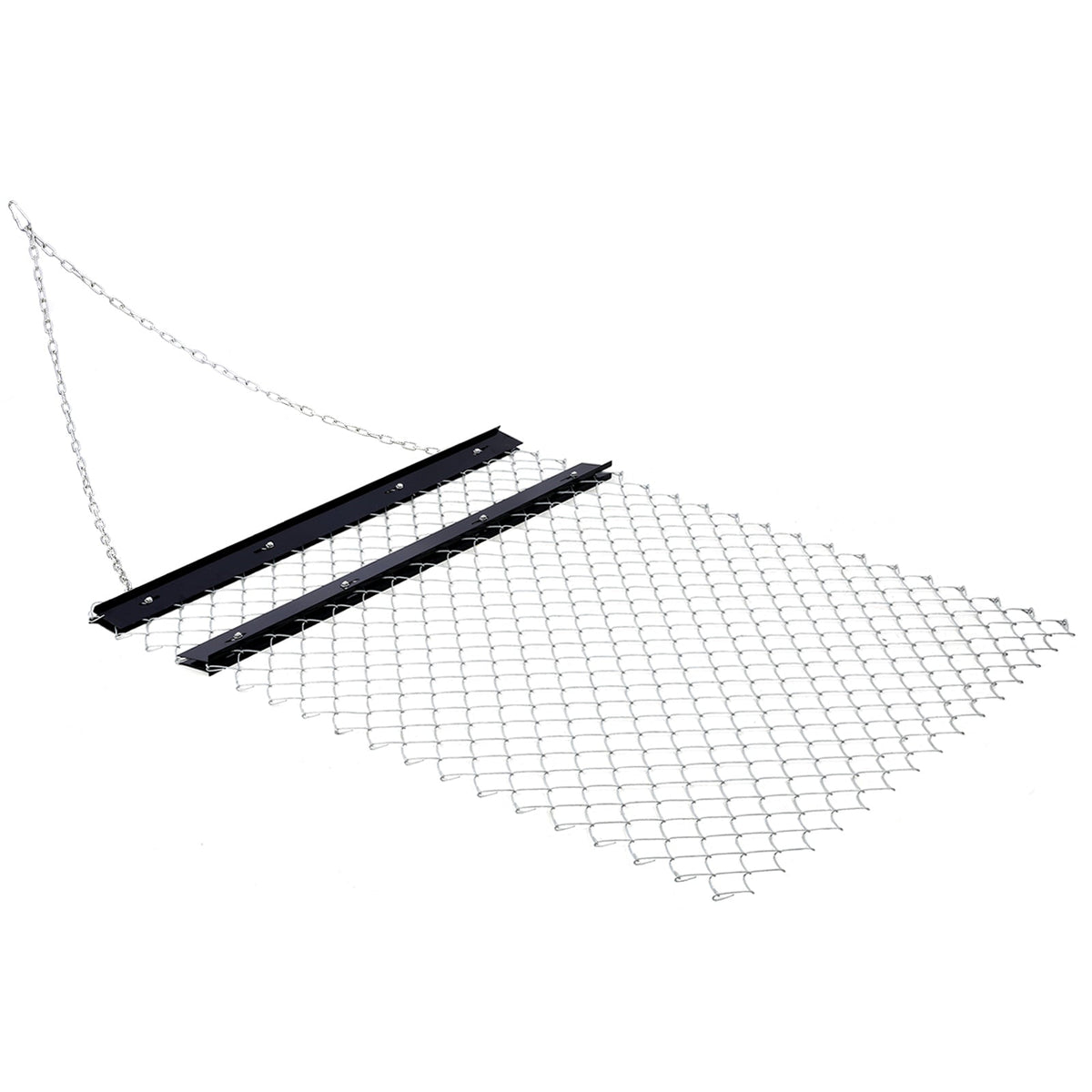 Drag Harrow 4'x5' Chain Harrow--Black - Fab Heavy Parts