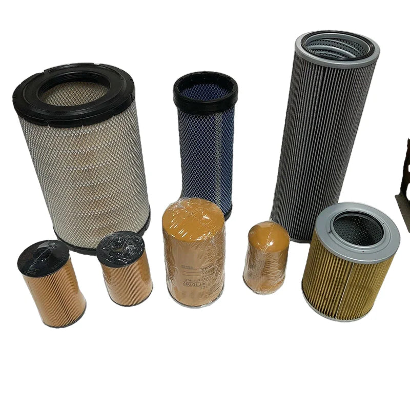 Filter Kit for Isuzu Engine 4HK1 Compatible w/ Fits Case Excavator CX2 ...