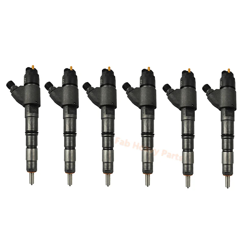 6 PCS Fuel Injector 0445120066 04290986 for Deutz Engine TCD2013L04 TC ...