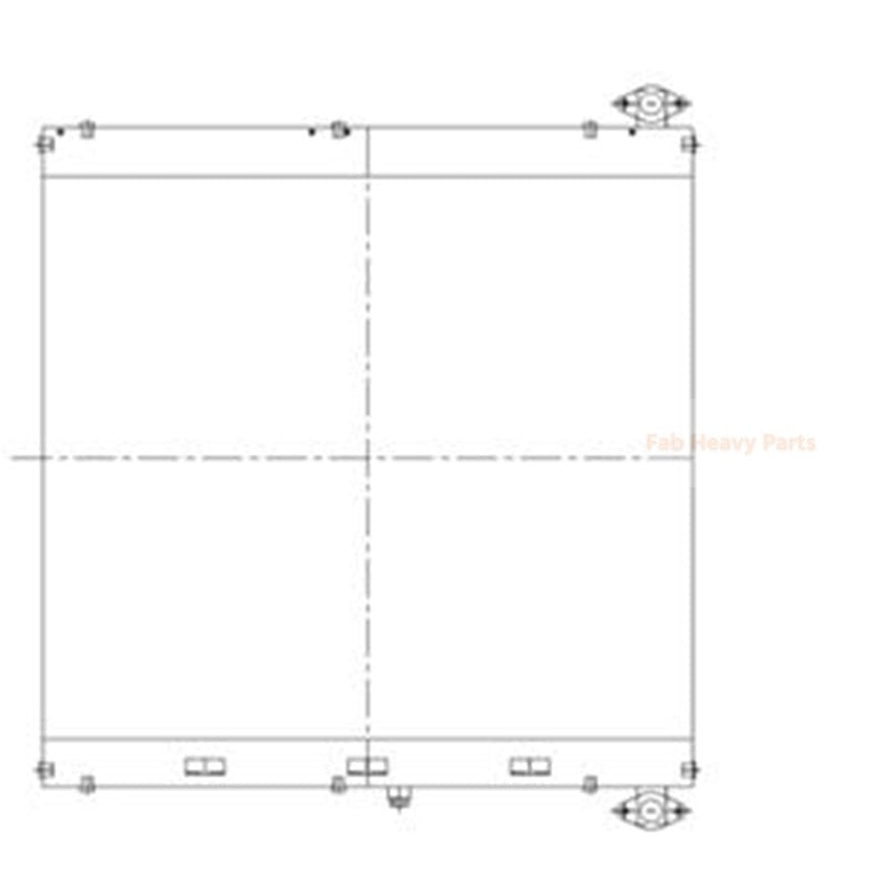 Hydraulic Oil Cooler for Doosan Excavator DX500 – Fab Heavy Parts