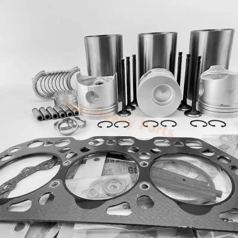 K3M Overhaul Rebuild Kit for Mitsubishi Engine MT300 MT301D Tractor ...
