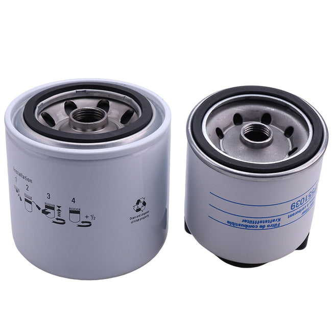 Oil & Fuel Filter Kit P550318 & P551039 for Kubota V2203 Engine Fits B ...