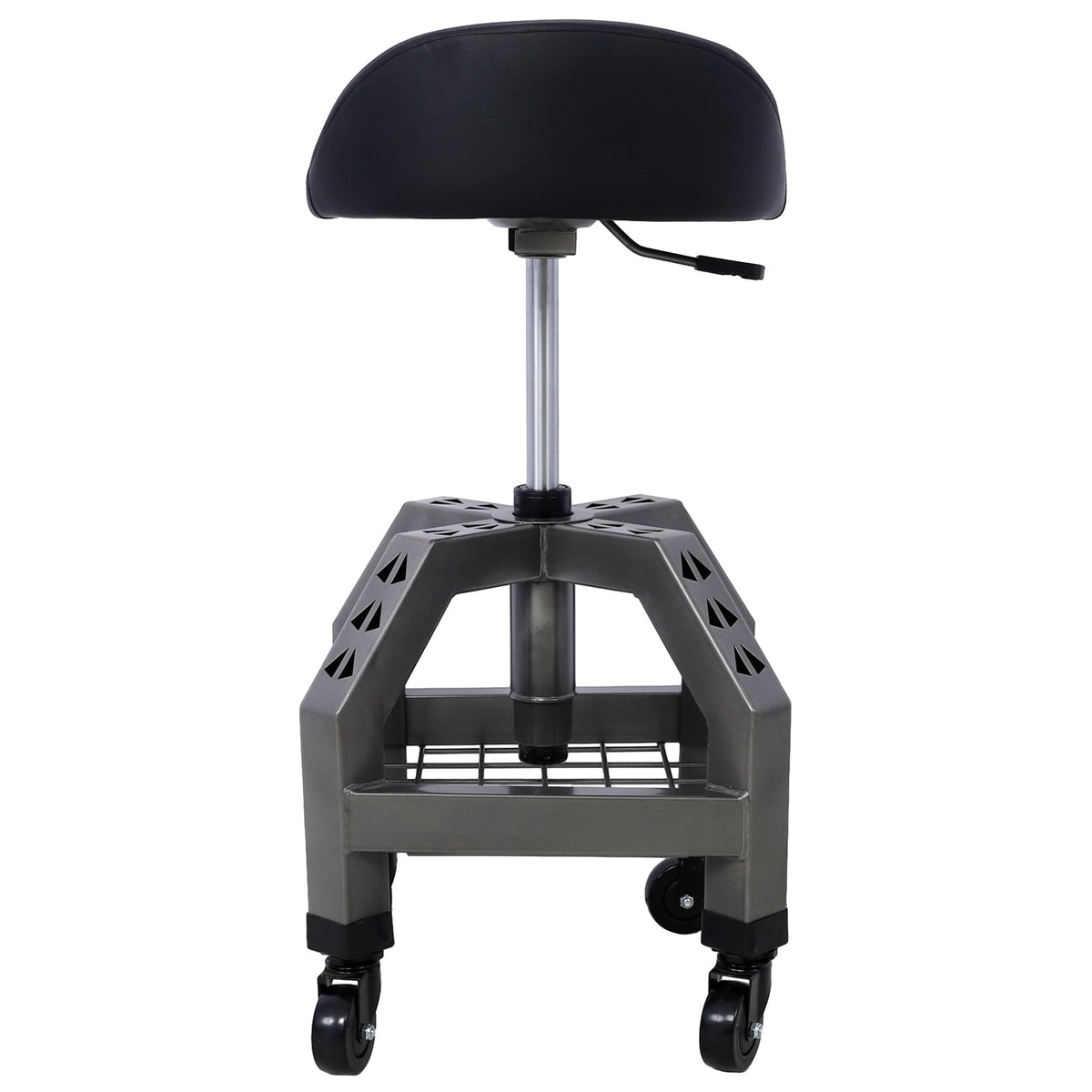 Pneumatic 360 Degree Swivel Stool Mechanics Rolling Creeper Seat Heavy ...