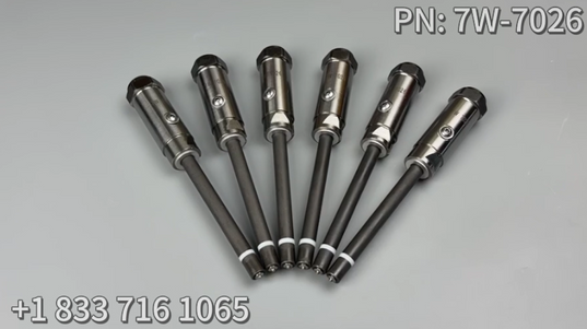 6 PCS Fuel Injector 7W-7026 0R-3423 for Caterpillar CAT Engine 3406B ...